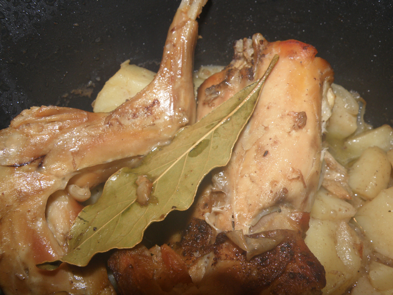 Roast rabbit | Cyprus Food Museum