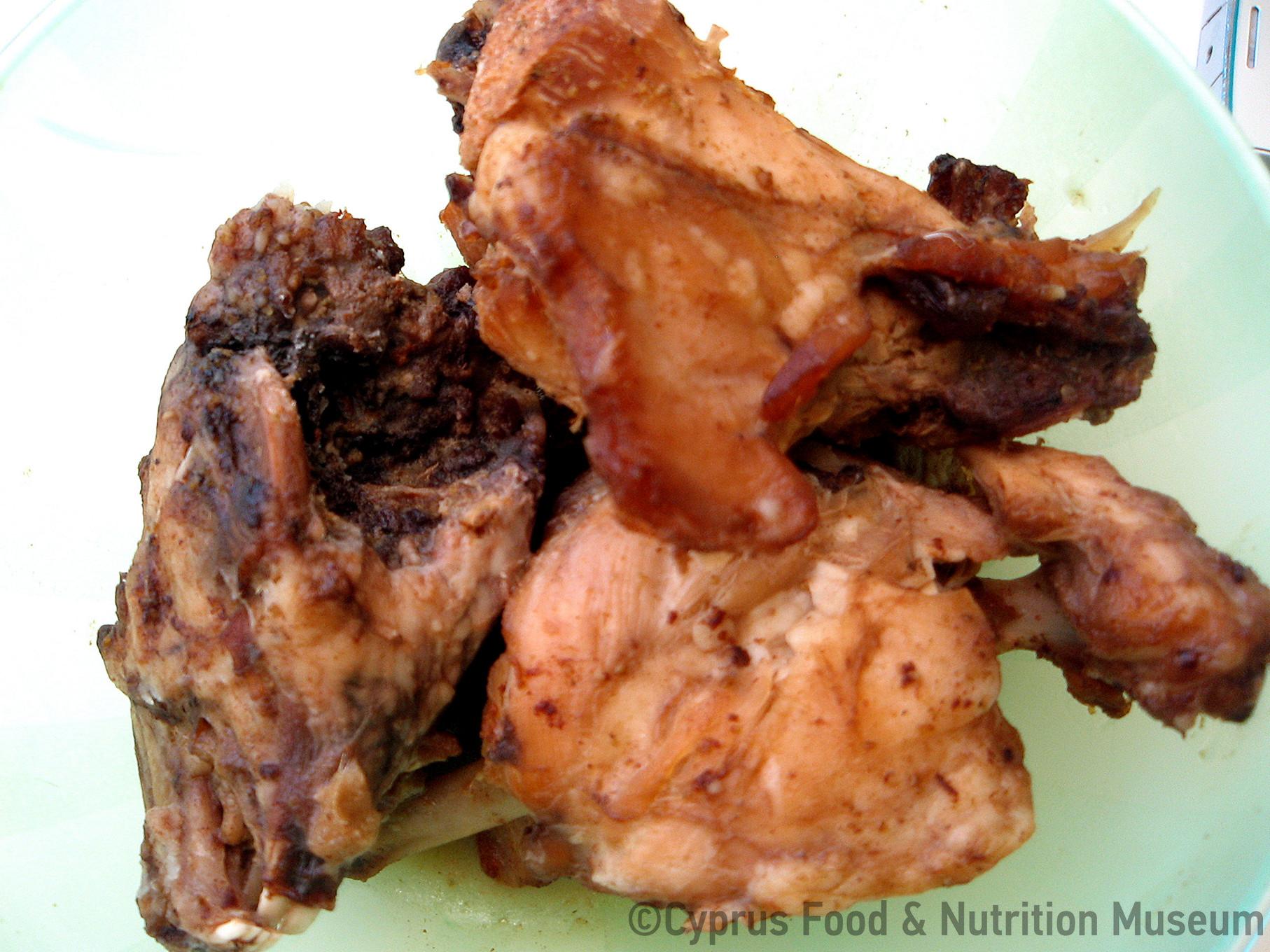 Roast rabbit | Cyprus Food Museum